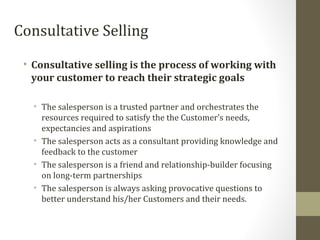 Basics of Sales | PPT