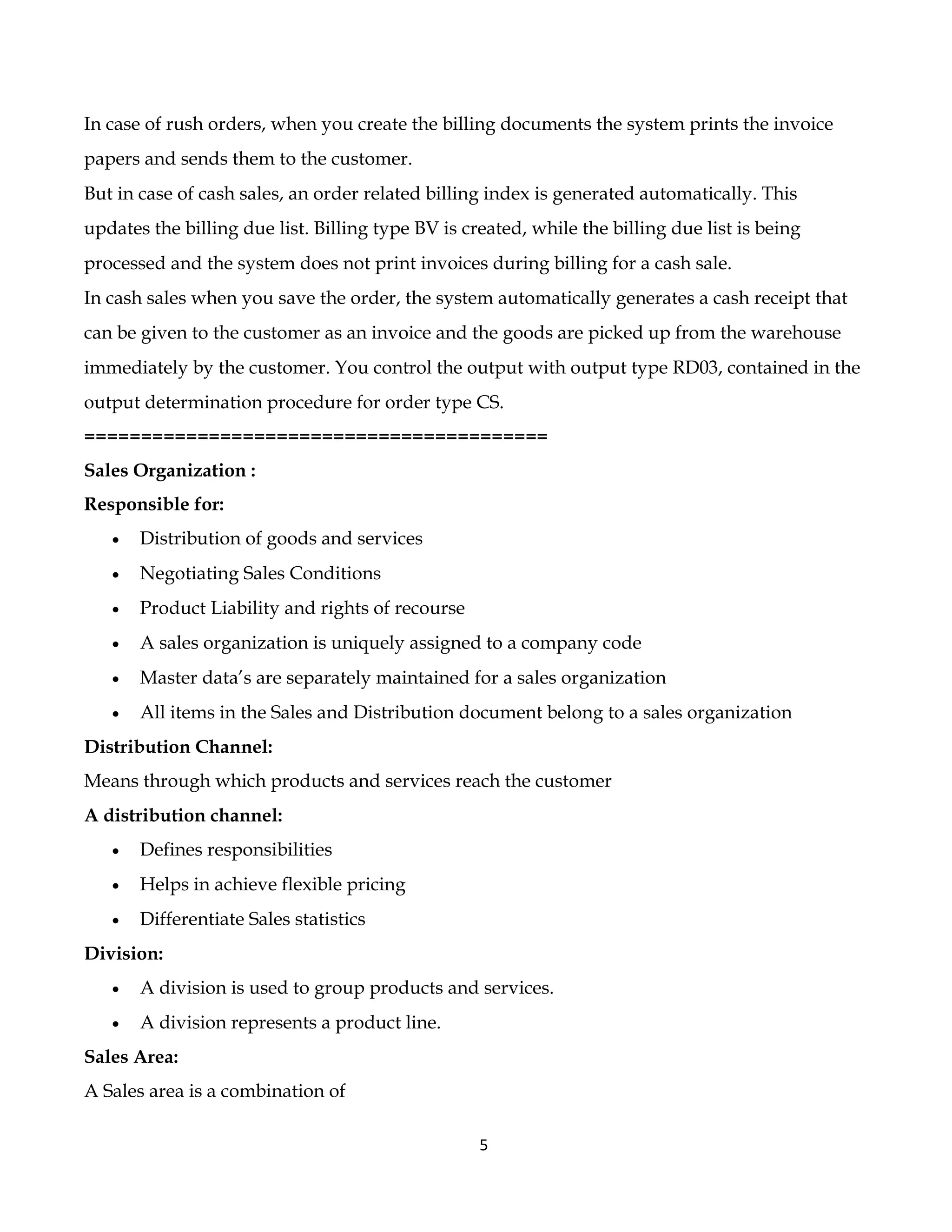 Basics of sap sd module | PDF