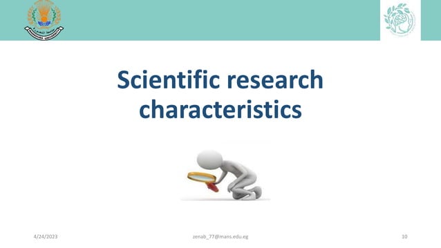 Basics of Scientific Research.ppt | Undergraduate Education | College ...
