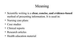 Basics of Scientific Writing and Referencing.pptx