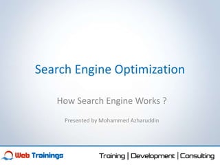 Basics of Search Engines and Algorithms | PPTX | Search | Internet