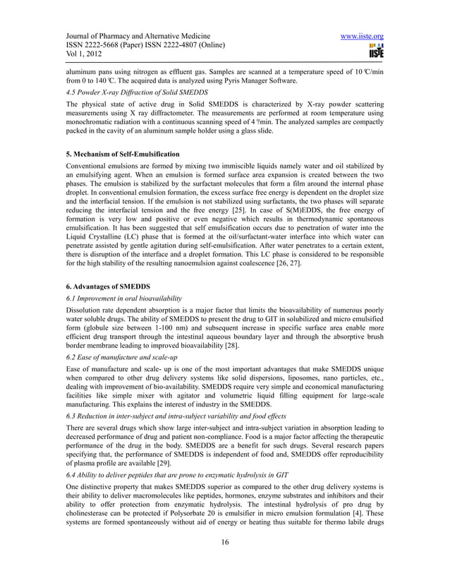 Basics of self micro emulsifying drug delivery system | PDF | Skin Care ...