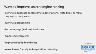 Basics of Search Engine Optimisation | PDF
