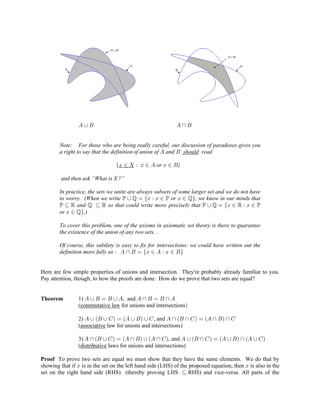 Basics of set theory | PDF