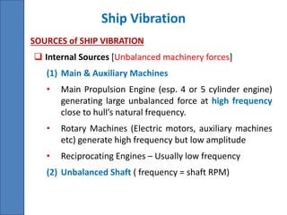 Basics of ship vibration | PPTX