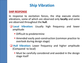 Basics of ship vibration | PPTX