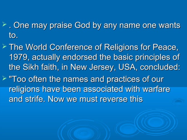 Basics of sikhism | PPT