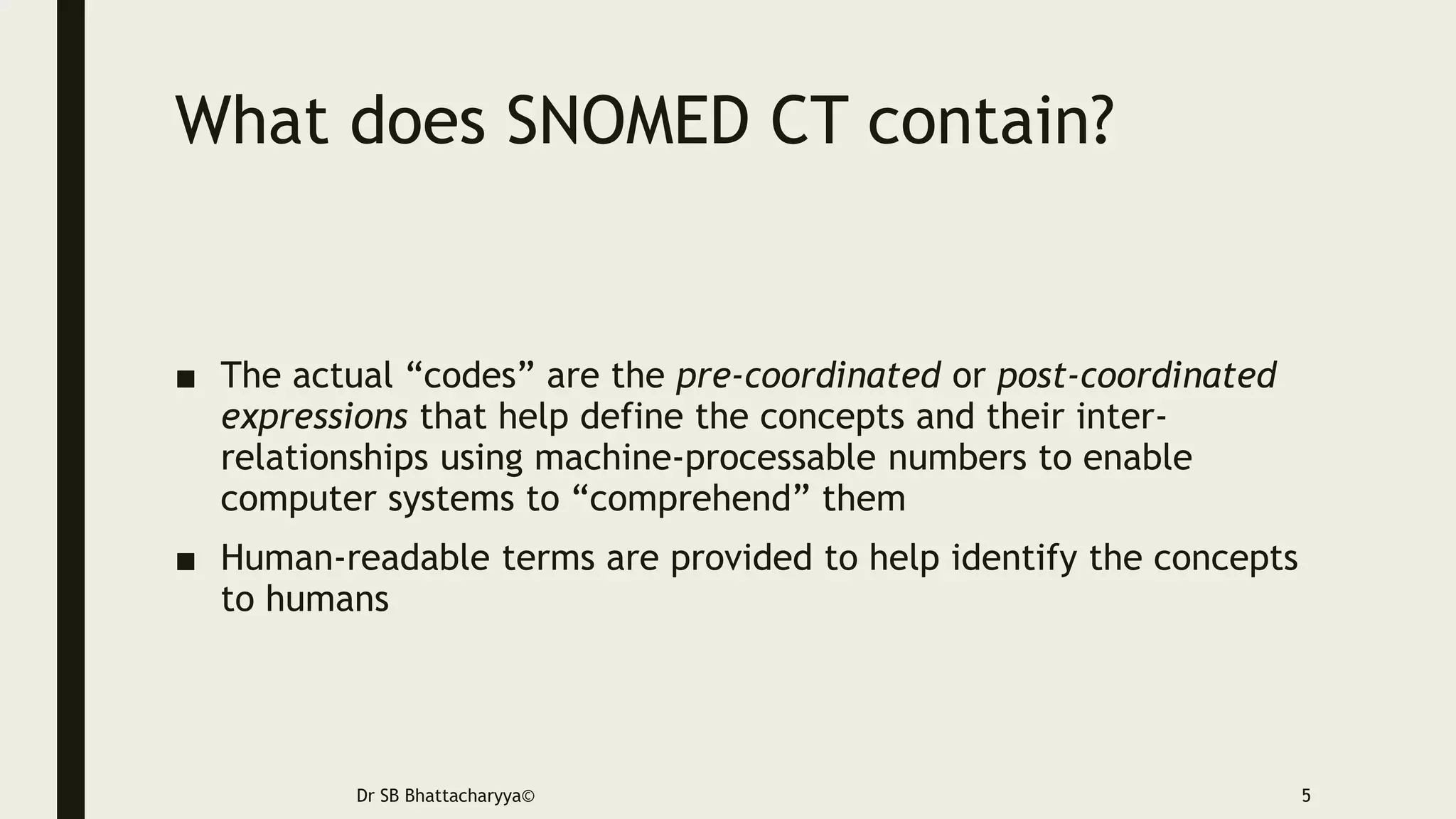 Basics of snomed ct for medical professionals | PDF
