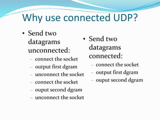 Basics of sockets | PPTX