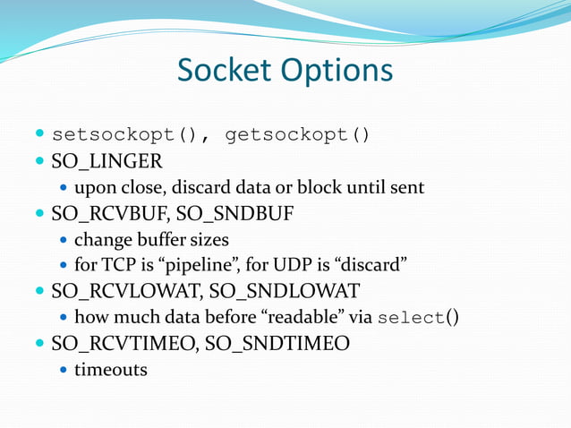 Basics of sockets | PPTX | Internet | Computing