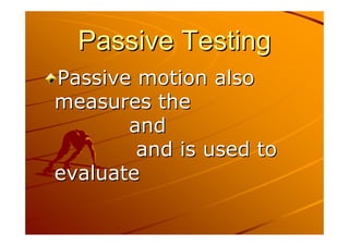 Basics of soft tissue examination | PDF