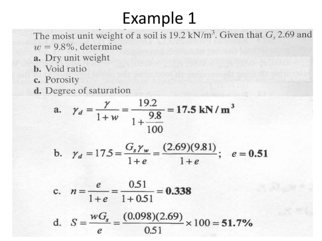 Basics of soil mechanics