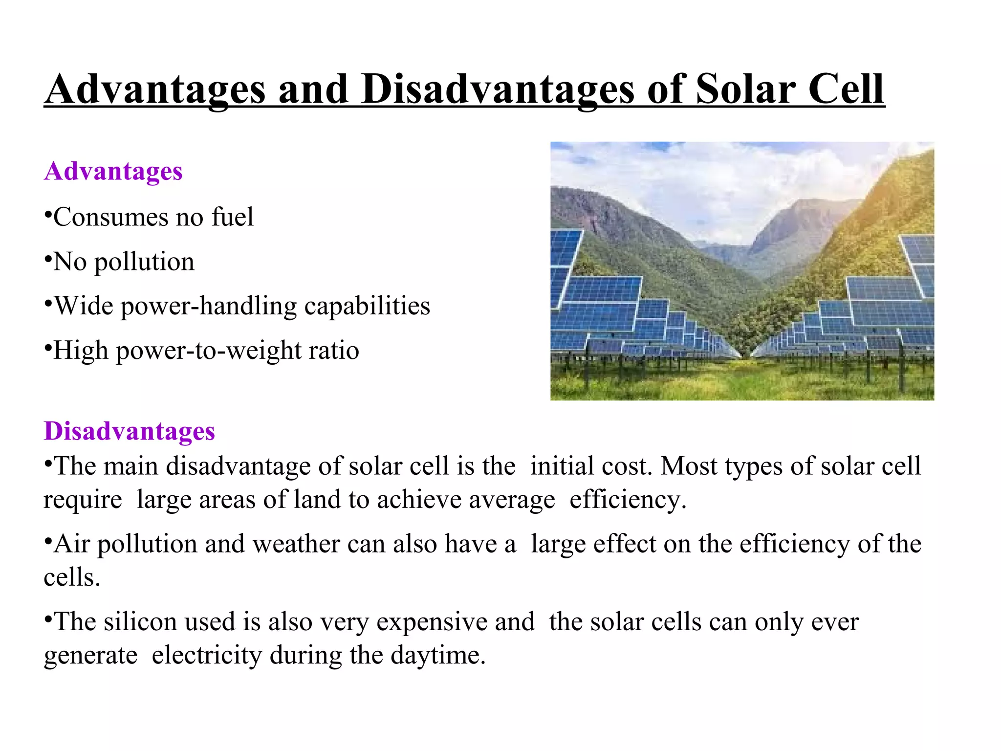 Solar cell | PPT