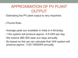 BASICS OF SOLAR ROOF TOP PLANT.pdf