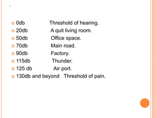 Basics of sounds | PPTX