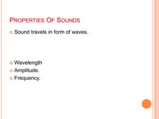 Basics of sounds | PPTX