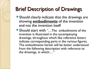 Basics of specification drafting | PPT