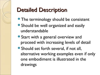 Basics of specification drafting | PPT