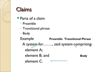 Basics of specification drafting | PPT