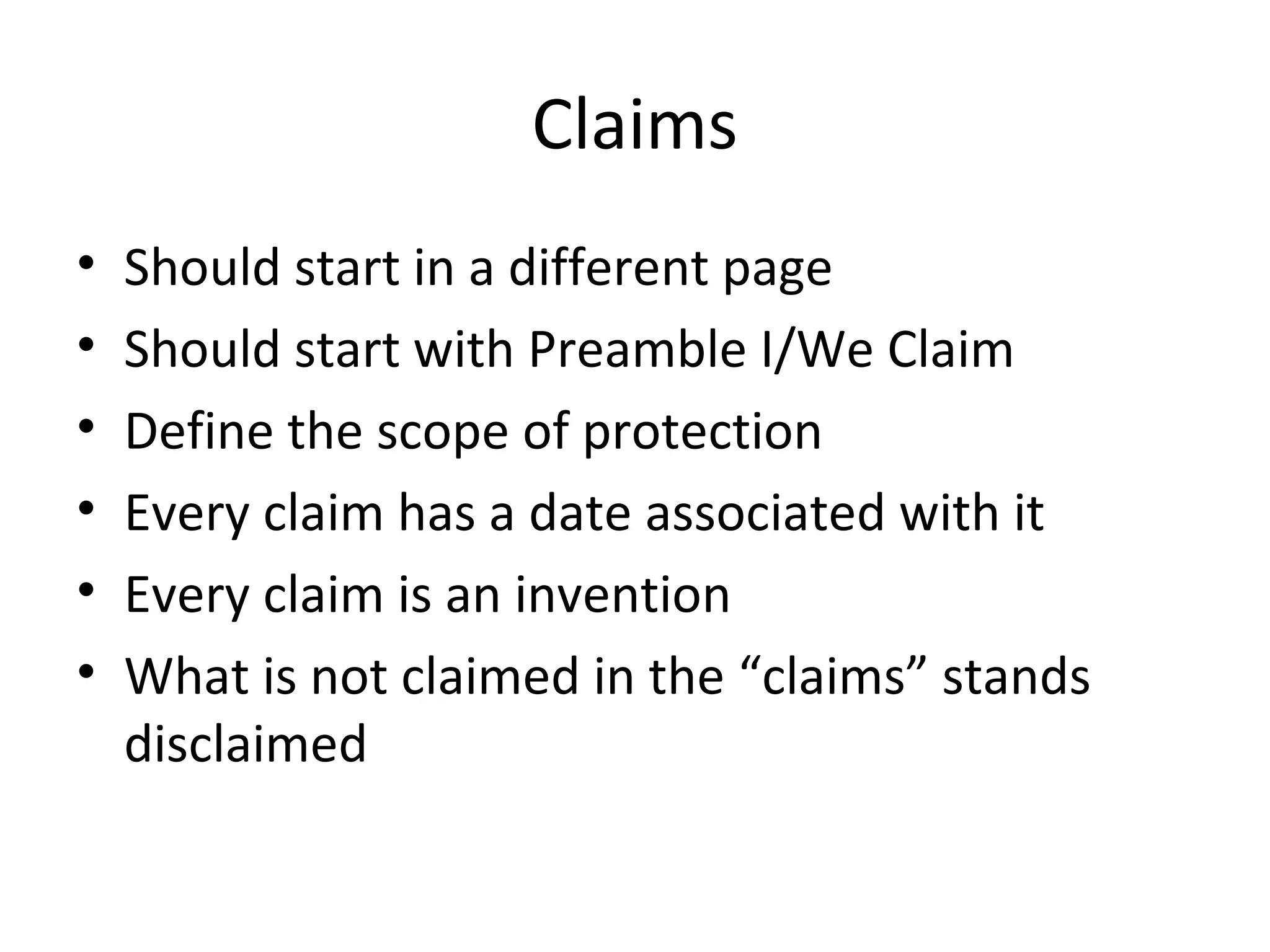 Basics of specification drafting | PPT