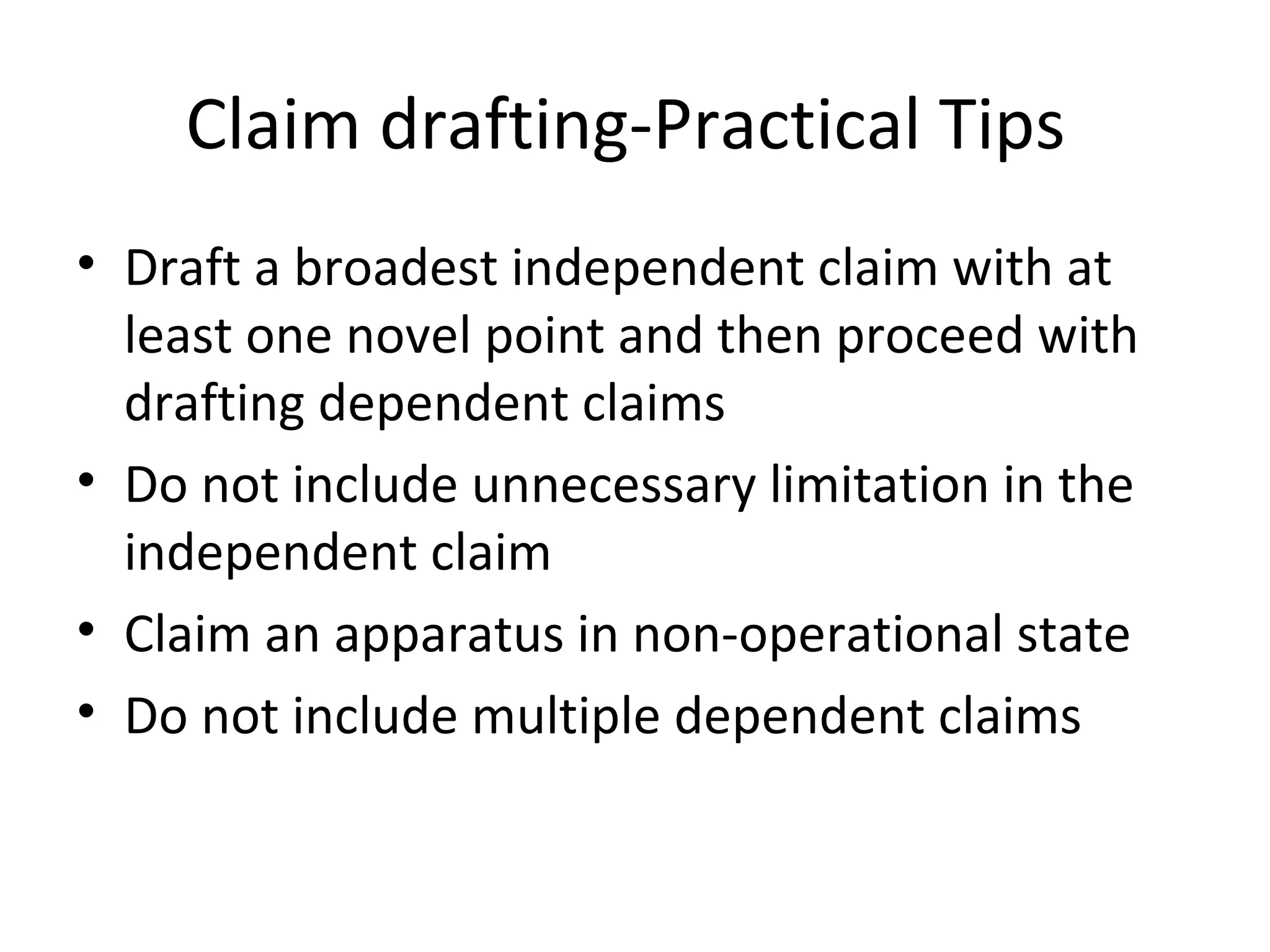 Basics of specification drafting | PPT