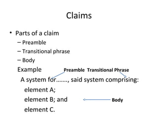 Basics of specification drafting | PPT