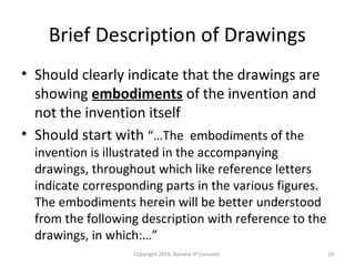 Basics of specification drafting nlsiu | PPT