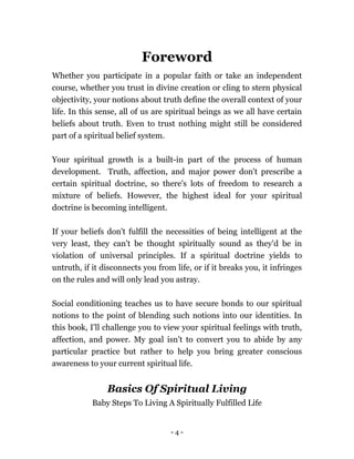 Basics of spiritual_living | PDF