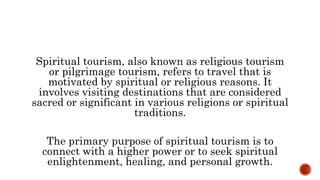 Basics of Spiritual Tourism.pptx
