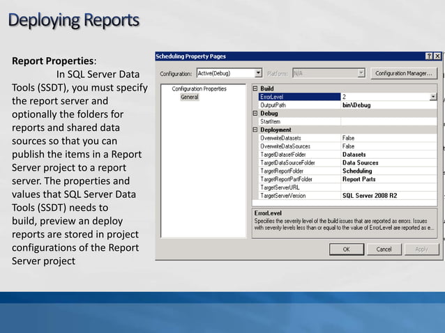 Agile Methodology Approach to SSRS Reporting | PPT
