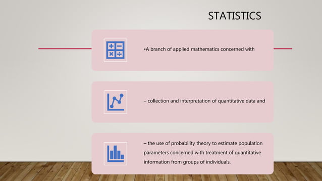 Basics of Statistical Analysis | PPTX