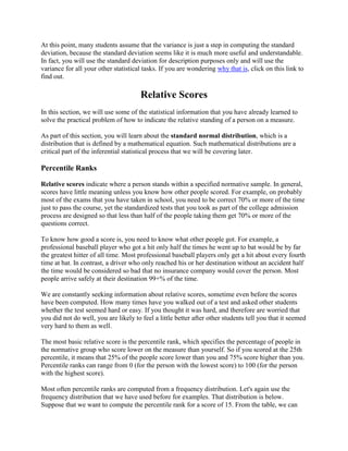 Basics of statistical notation | DOCX