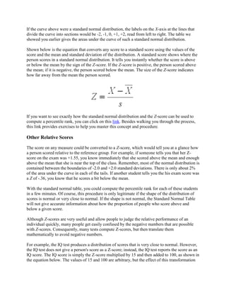 Basics of statistical notation | DOCX