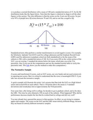 Basics of statistical notation | DOCX