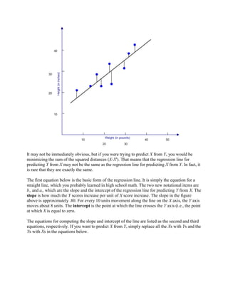 Basics of statistical notation | DOCX