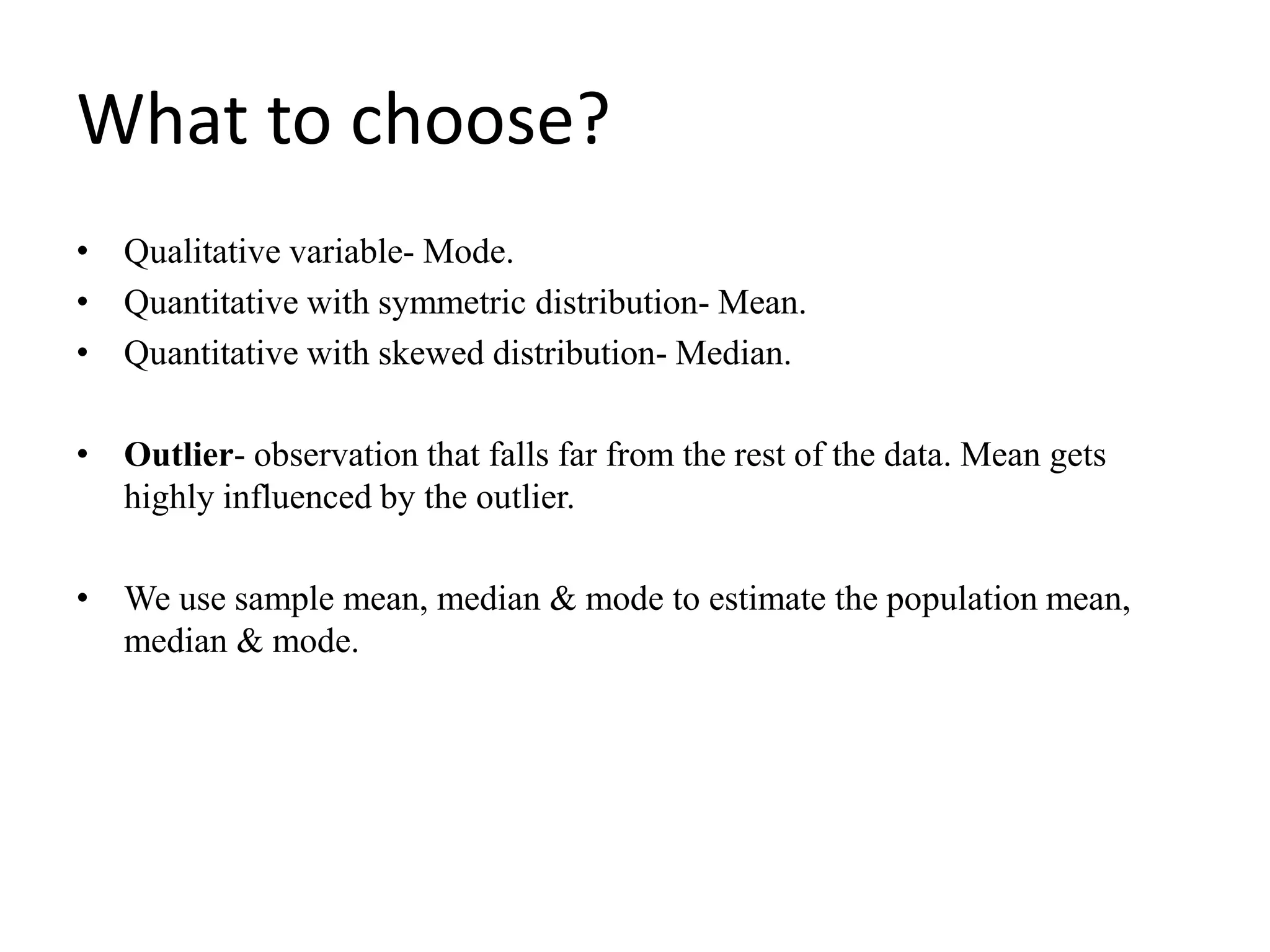 Basics of statistics | PPTX