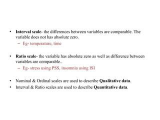 Basics of statistics | PPTX