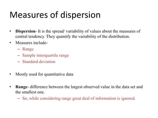 Basics of statistics | PPTX