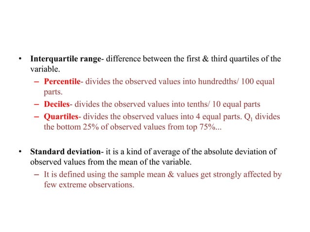 Basics of statistics | PPTX