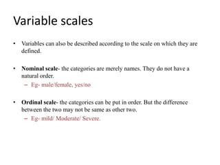 Basics of statistics | PPTX