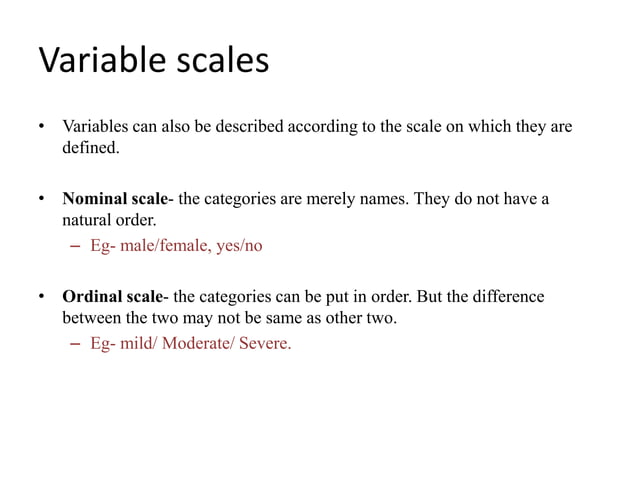Basics of statistics | PPTX