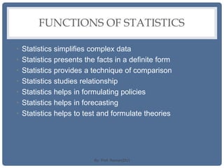 Basics of statistics | PPTX