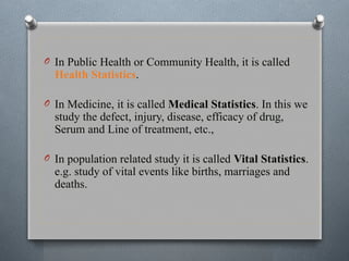 Basics of Statistics: An Introduction to Data Types, Descriptive and ...