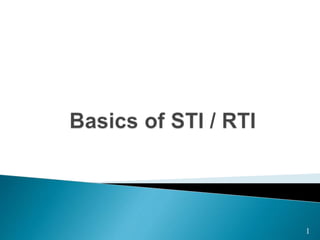 Basics of STI RTI.pptx