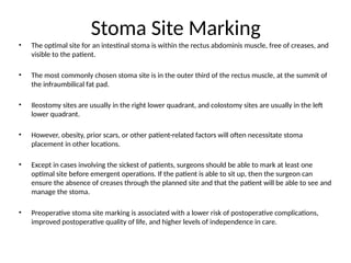 Basics of Stoma and Management care[1].pptx