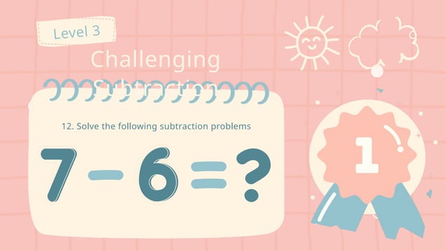 Basics of Subtraction Presentation in Pink Playful Style.pptx