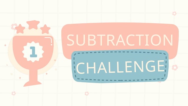 Basics of Subtraction Presentation in Pink Playful Style.pptx
