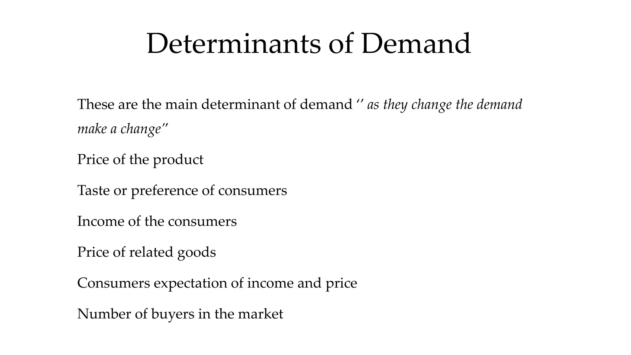 basics of supply and deman | PPT