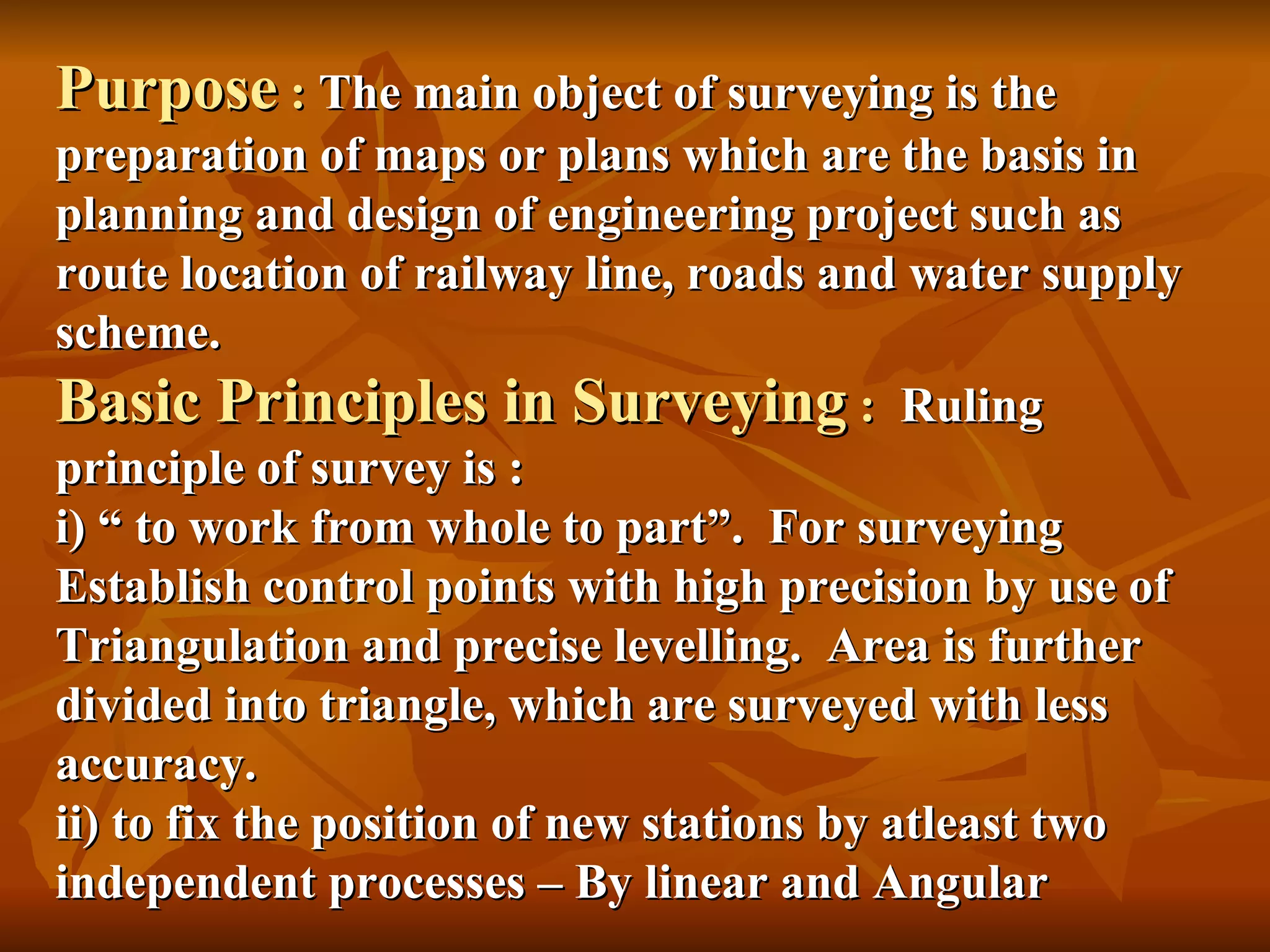 Basicsofsurveying 090509013902-phpapp01 | PPT