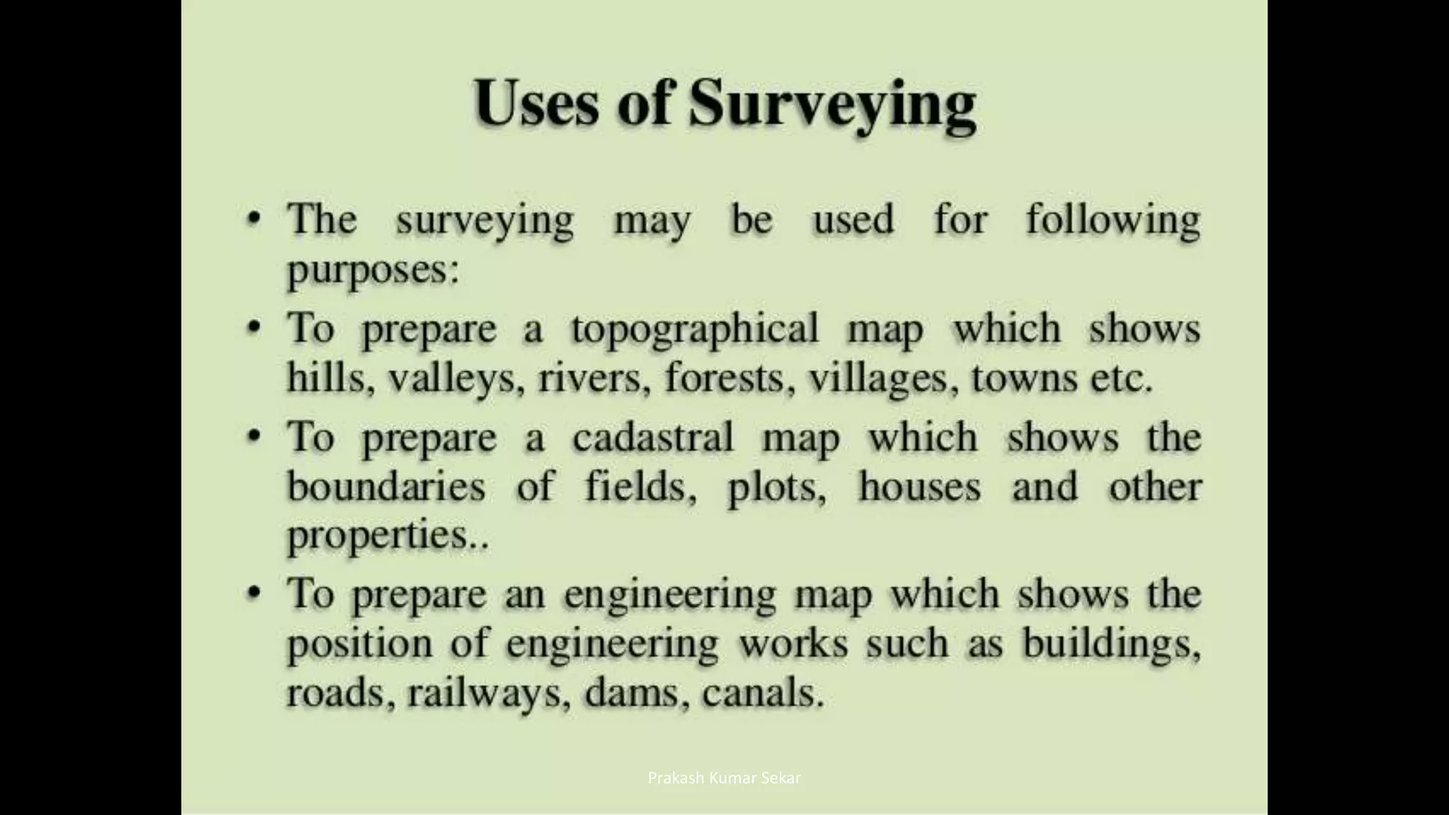 Basics of surveying | PPT